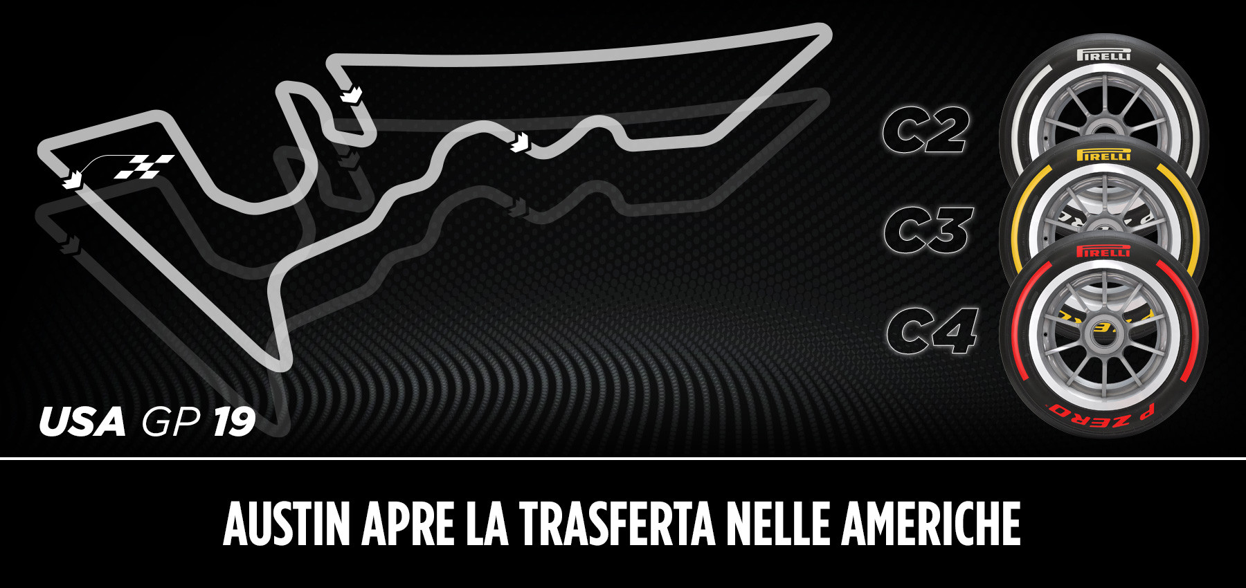 F1 | Pirelli Preview - GP degli Stati Uniti: la prima nelle Americhe
