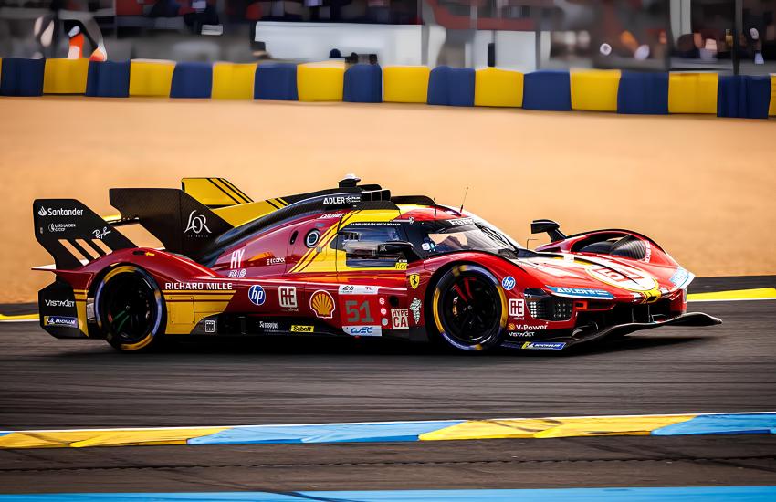 24h Le Mans | Warm up: 1-2 Ferrari