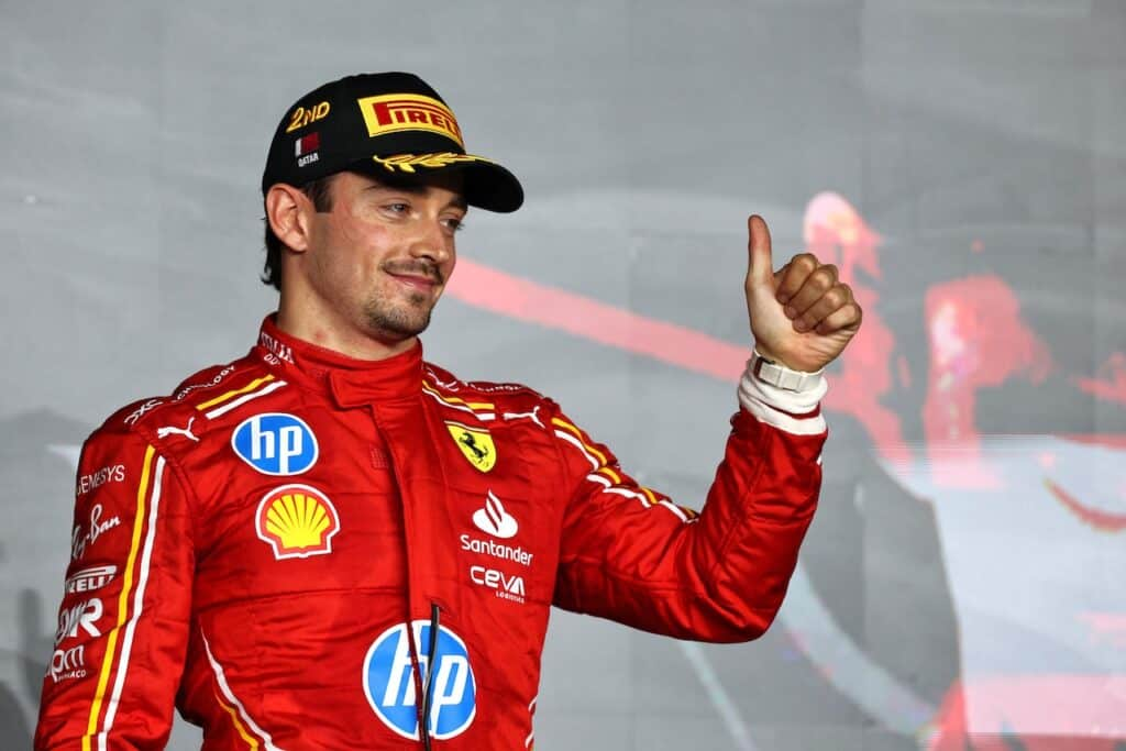 Leclerc riflette sul suo 2024: "Il team è migliorato molto"