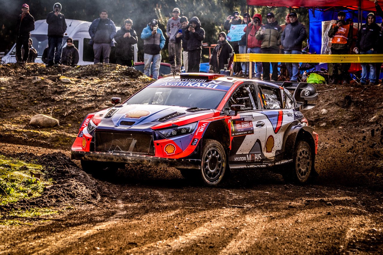 WRC | Day 1 - Rally del Cile: 1-2 Hyundai, con Fourmaux leader ...